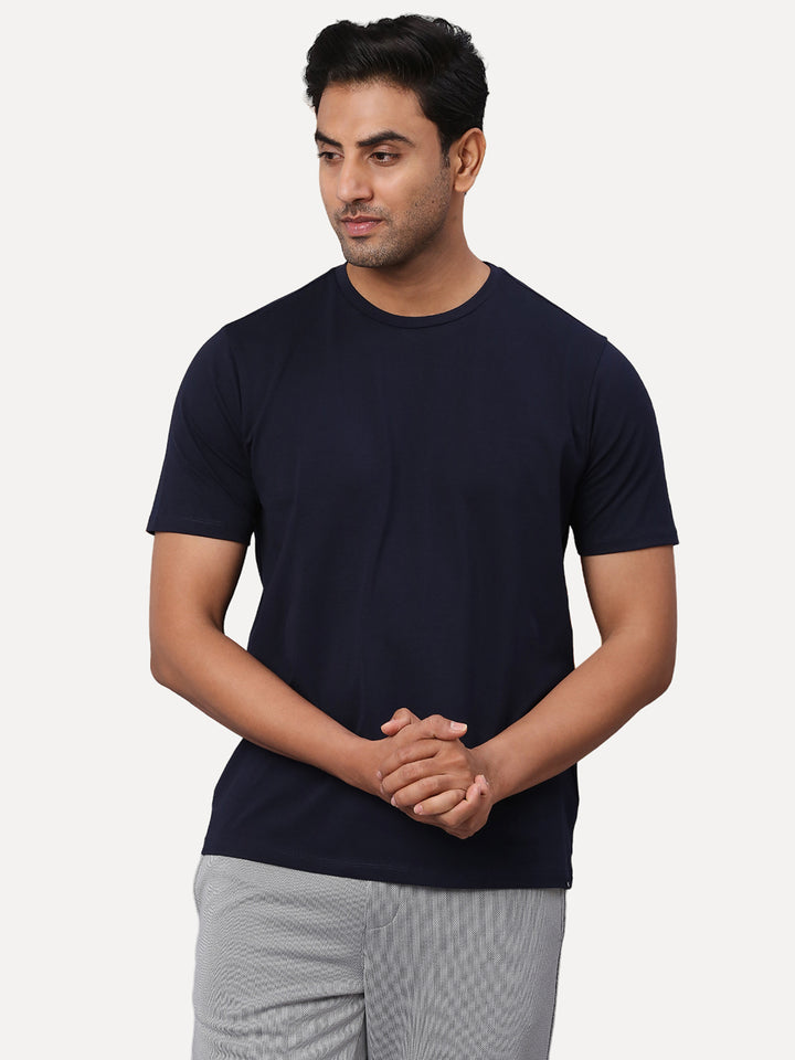 Shop Men's Round Neck Tees | Casual T-Shirts Online